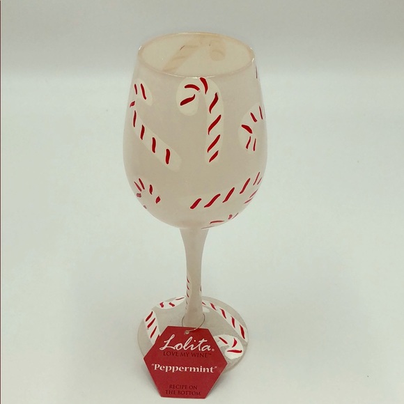 Lolita | Dining | Lolita Peppermint Wine Glass With Recipe | Poshmark